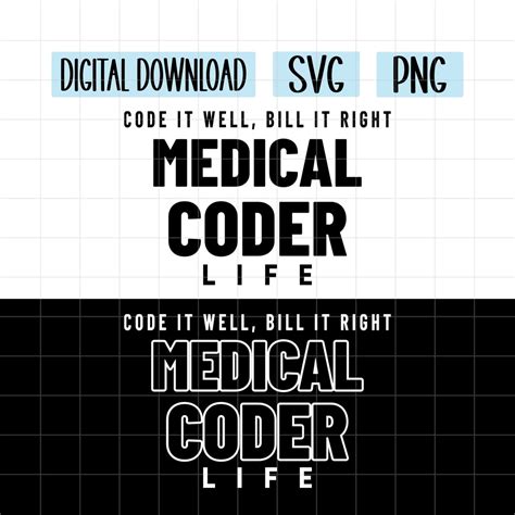 Coding Svg Billing Svg Cpt Coding Billing And Coding Specialist Medical Coder Svg Png Cdi
