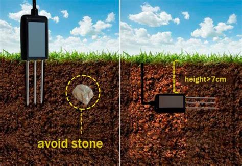 Soil Moisture Temperature Humidity EC PH NPK Sensor In Rapid Soil ComWinTop