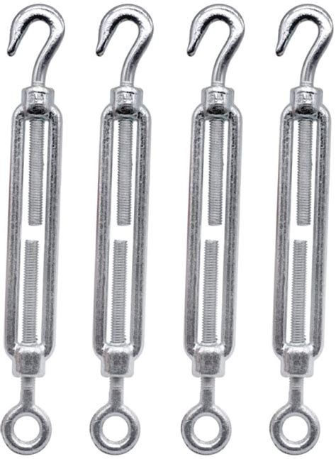 Verstelbare Spanschroef Draadspanner M8 Pack Van 4 Stuks Voor Touw En