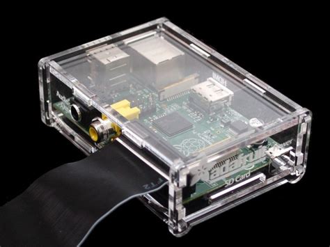 adafruit pi box enclosure for raspberry pi model a or b ada859