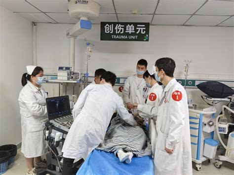 以演参之 万无一失宜春学院第二附属医院创伤急救中心应急演练不断提高应急处置