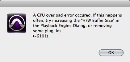Scott Troyer Articles FIX Pro Tools Audio Device Buffer Underflowed