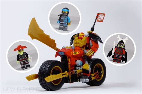 LEGO NINJAGO Review 71783 Kai S Mech Rider EVO New Elementary LEGO Parts Sets And Techniques