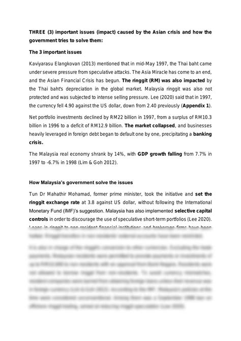 Mcm Individual Assignment Bbmf2044 Money And Capital Markets Tar Uc Thinkswap
