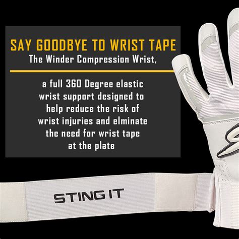 Stinger Winder Series Smoke Gray Premium Batting Gloves Stinger Sports