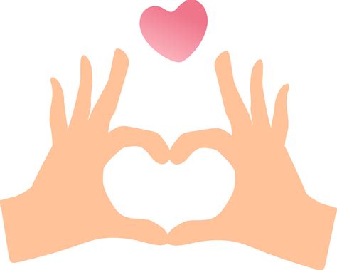 Hand Heart Emoji 11659714 Png