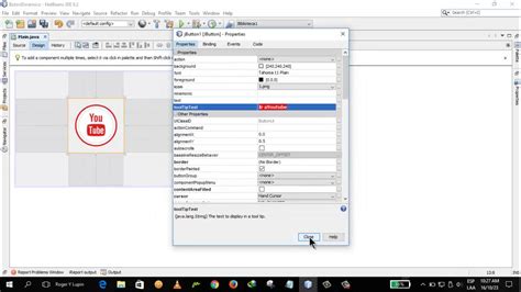 Como Personalizar Un Botón y El ToolTipText E Ir A Un En Java YouTube