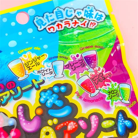 Coris Mysterious Soda Assorted Soft Candy 48g Japan Candy Store