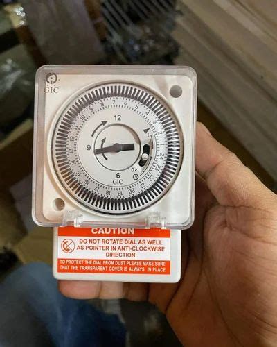 Analog Time Switch Fm1 Qt Quartz Manual At Rs 1350 Piece Analog Time Switch In Delhi Id
