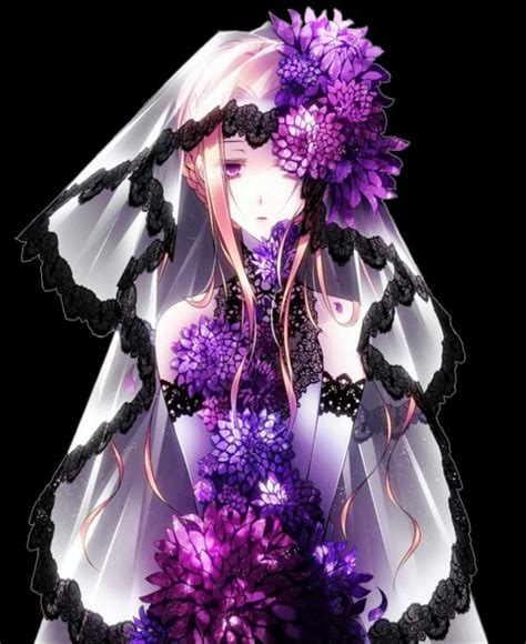 Аниме девушка в черном платье фото и картинки 28 штук