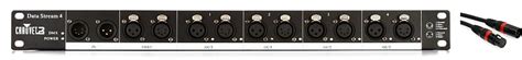 Chauvet Dj Data Stream 4 4 Port Dmx Splitter Bundle With Reverb