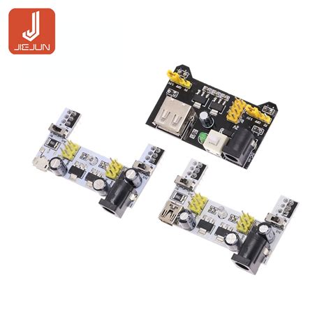 Mb102 โมดูลเพาเวอร์ซัพพลาย เบรดบอร์ด สีดํา สีขาว 2 ทาง 3 3v 5v Mb 102 สําหรับ Arduino Diy