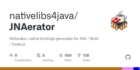 GitHub Nativelibs4java JNAerator JNAerator Native Bindings