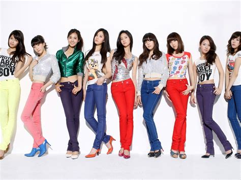 Girls Generation Beautiful Girls Idols Combination Hd Photo Wallpaper