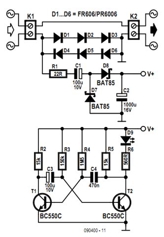 Indicator Consumption AC Load Circuit Diagram Electronic Circuits Diagram