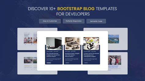 Best 5 Free Bootstrap Hero Template Website Hero Section