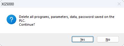 Using The Reset Clear And Clear All PLC Commands