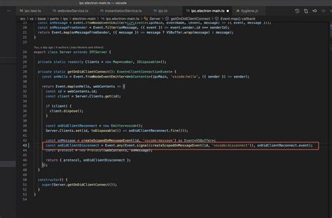 About Ipc Disconnect Issue Microsoft Vscode Github