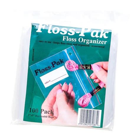 Floss Pak Floss Organizer 100 Pack Etsy