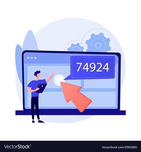 Data Monetization Abstract Concept Royalty Free Vector Image