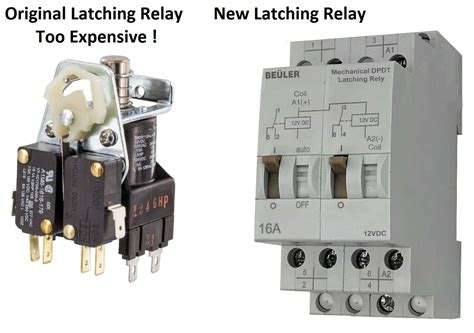 Latching Relays 24 Volt Coil Relay 9v Latching Coil 5a Diy