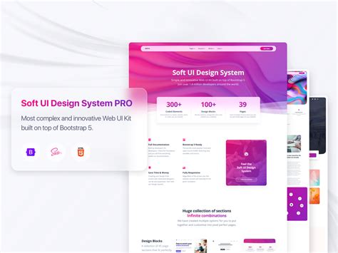 Soft Ui Design System Pro By Creative Tim On Dribbble