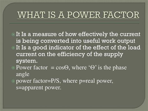 Ppt Power Factor Correction Using Power Factor Transducer And Microcontroller Powerpoint