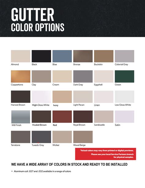 Gutter Color And Material Options Boise Gutters Gutter Repair
