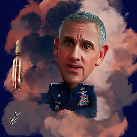 Steve Carell Space Force By Realdealluk On Deviantart