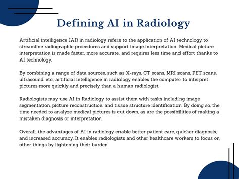 Ppt The Ultimate Guide To Ai In Radiology Top Use Cases Benefits