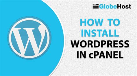 How To Install Wordpress In Cpanel YouTube