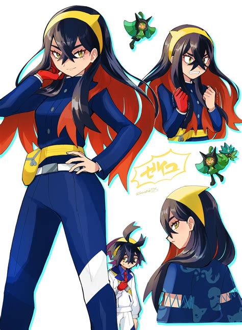 Kieran Carmine Ogerpon And Ogerpon Pokemon And More Drawn By