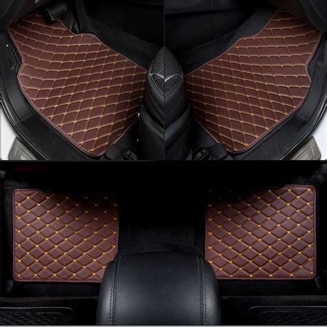 기아 오피러스 프로시드 시드 스팅어 쏘렌토 카렌스 솔루토 K2 세도나 자동차 인테리어 액세서리 범용 자동차 바닥 매트 4 개 Aliexpress