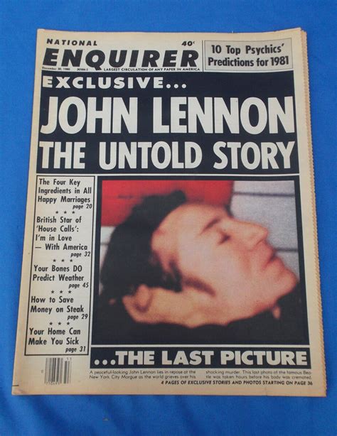 John Lennon Death Photo Morgue Do You Remember Today We Remember