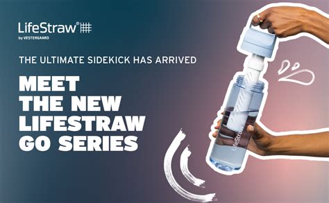Lifestraw Go Series Bpa Free Water Filter Bottle For Travel And