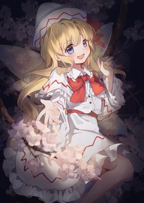 Lily White Touhou Project Touhou Тохо Anime Аниме картинки гифки прикольные