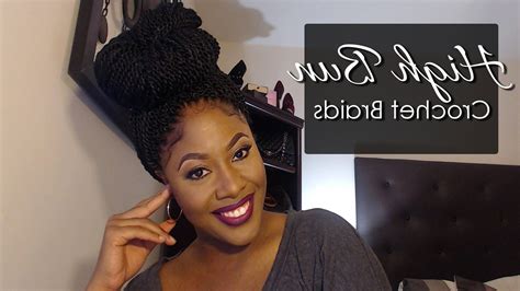 15 Inspirations Cornrows With High Twisted Bun