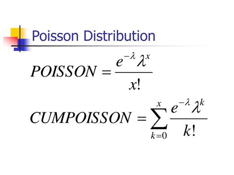 PPT What Is The Poisson Distribution PowerPoint Presentation Free Download ID 1110622