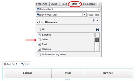 Use Parameters To Pick Your Metric In Visual Analytics Reports Sas Users