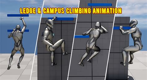 Ledge Campus Climbing Animation In Animations Ue Marketplace