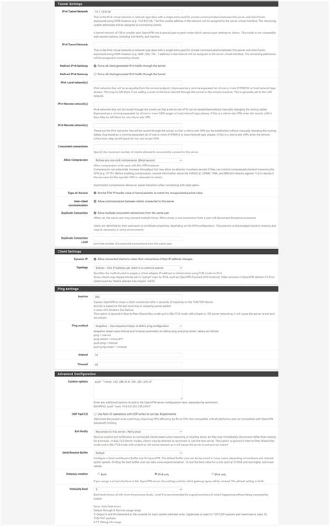 OpenVPN Client LAN Access From Server LAN Netgate Forum