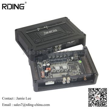 China 31 Band Car DSP Processor 8ch Input And 12ch Output With BT Controller Coaxial Input
