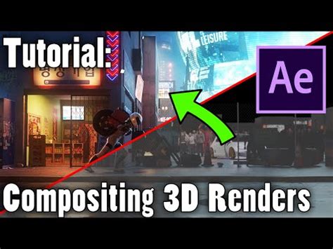 Tutorial Compositing D Renders In After Effects YouTube Photo Editing Tricks After