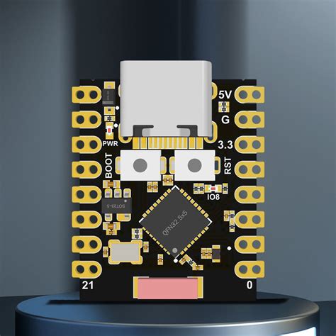 Макетная плата esp32 c3 черная купить с доставкой по выгодным ценам