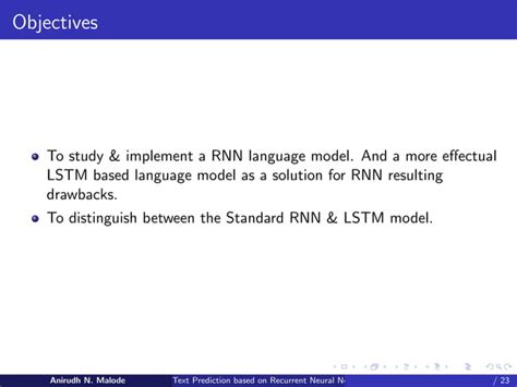 Text Prediction Based On Recurrent Neural Network Language Model Pdf