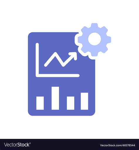 Project Management Glyph Icon Style Ill Royalty Free Vector