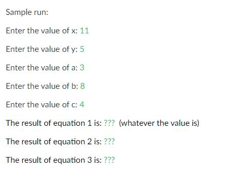 Solved Part A Calculate And Print The Value Of D Which Is Chegg Com