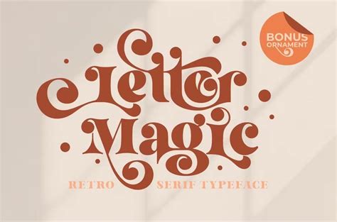 Letter Magic Font Freedafonts