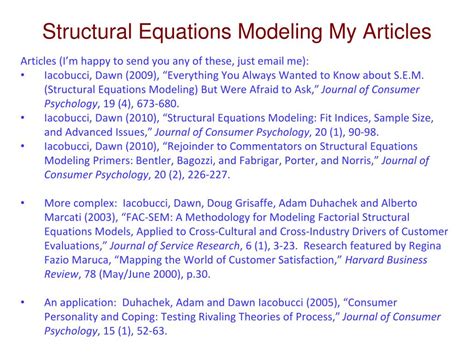 Ppt Path Models And Structural Equations Models Powerpoint