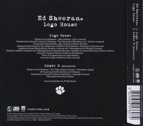 Ed Sheeran Cita Lego House